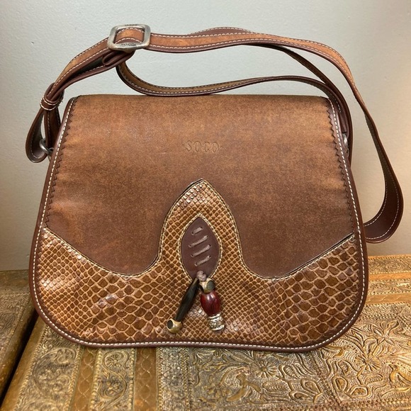 Soco | Bags | Soco Bag Western Saddle Crossbody | Poshmark
